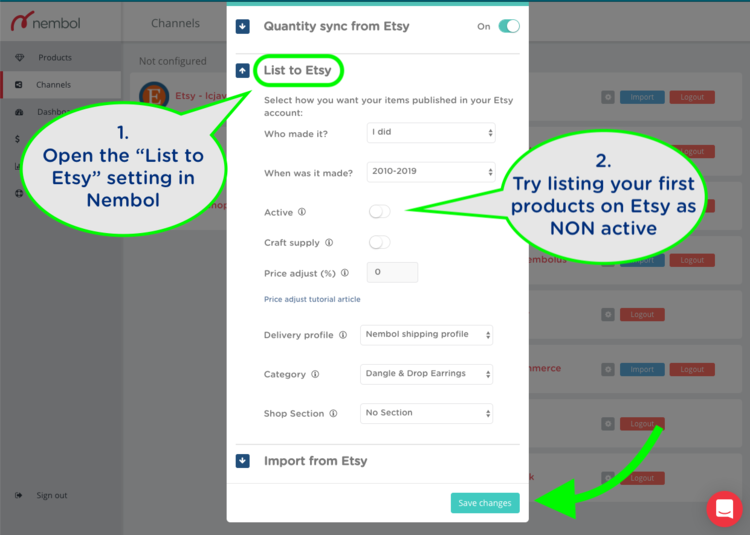 I published, but I can’t see the products in Etsy story, why?
