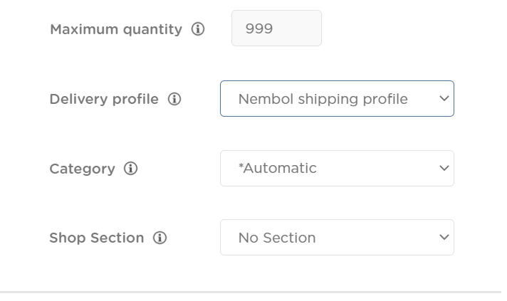 A shipping profile id is required for physical listings
